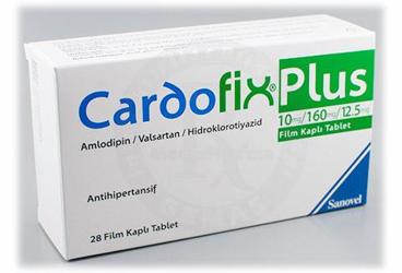 CARDOFIX PLUS 10 160 125 MG 28 FILM KAPLI TABLET - Sayakademi